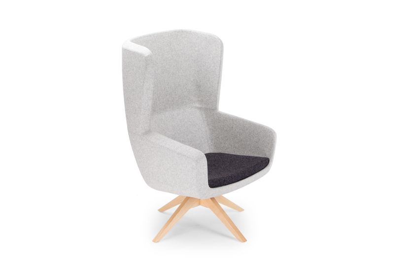 ARCA LOUNGE | Armchair with armrests By True Design design Orlandini Design