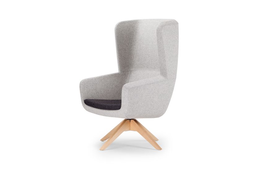 ARCA LOUNGE | Armchair with armrests By True Design design Orlandini Design