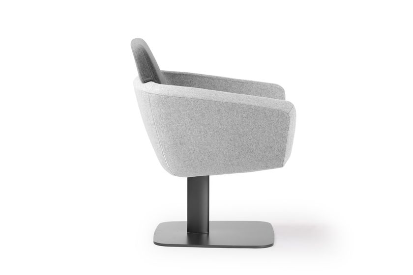 ARCA LOUNGE | Fabric easy chair Fabric easy chair with integrated ...