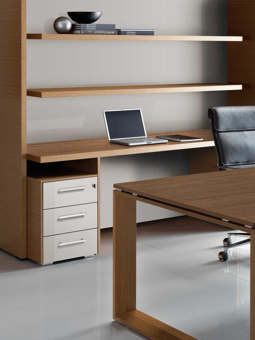 ARCHE | Lacquered office desk By Bralco design Gianantonio Perin ...