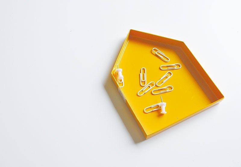 ARCHI PLATE | Metal pin tray By grado design design Grado R&D