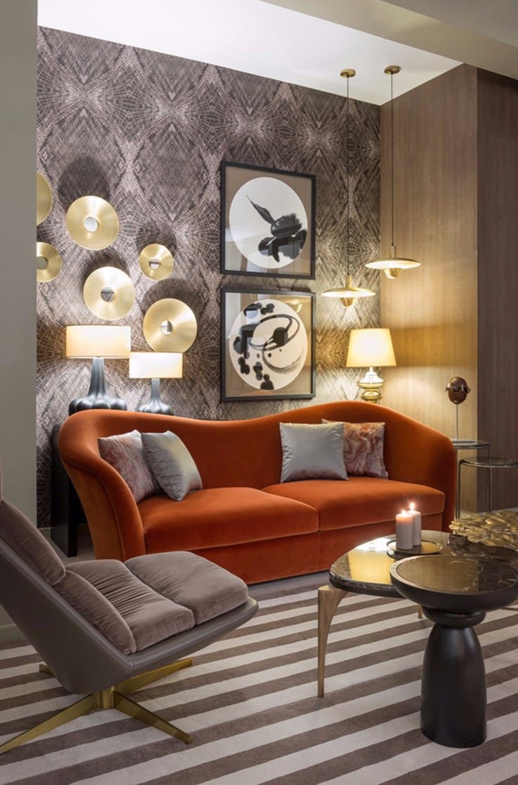 ARCHIBALD sofa By Hamilton Conte Paris