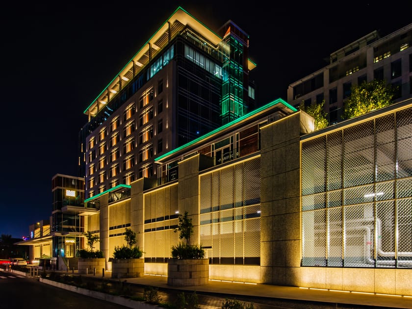 Built-in outdoor aluminium LED light bar ARCHILINE_FL By Linea Light Group