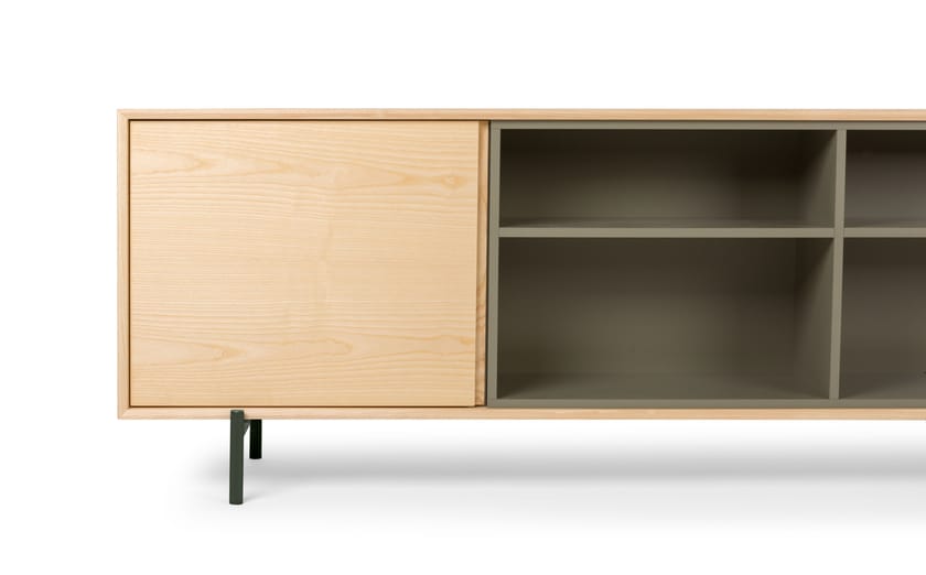 Sideboard with sliding doors ARCHIMEDE6 By True Design design PARISOTTO ...