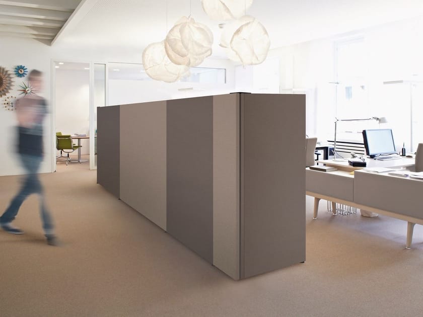 Pannello divisorio fonoassorbente free standing ARCHITECTS TEXTILE ...