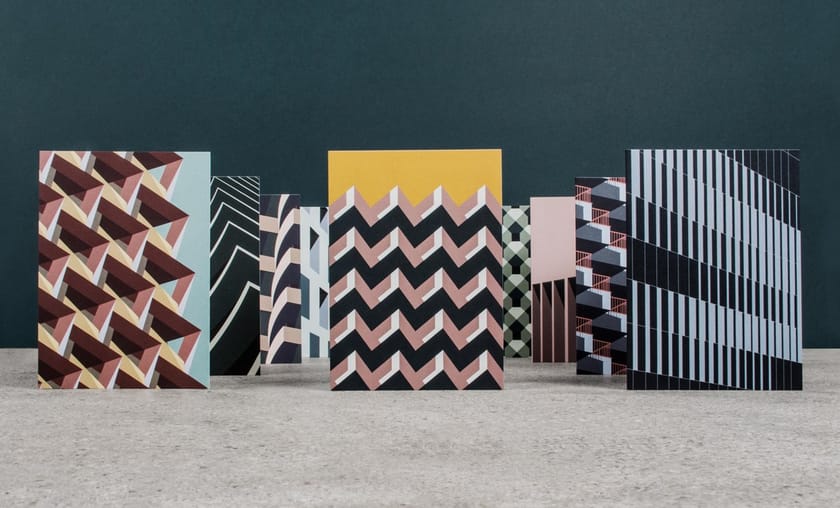 ARCHITECTURAL CARDS Greeting card By Case | design StudioSmall