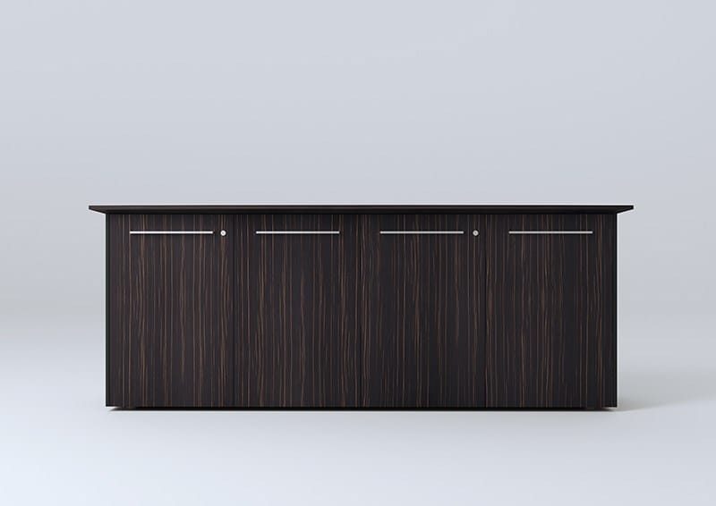 ARCO | Office desk with drawers By Mascagni design Lucci Orlandini Design