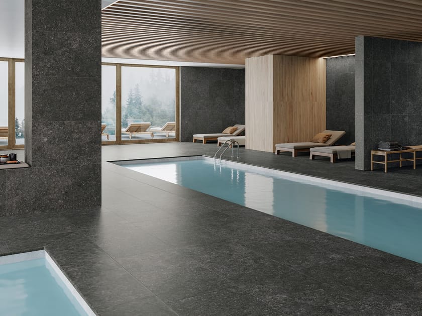 ARDENAS ANTRACITA Outdoor floor tiles By Exagres