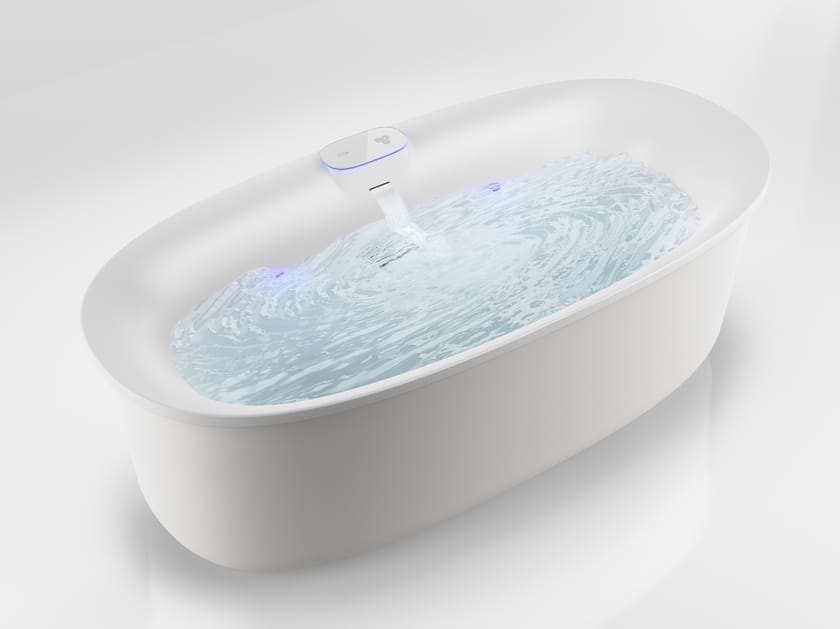 ARGA® Freestanding Swirlpool® acrylic bathtub By Jacuzzi® | design Whynot Design
