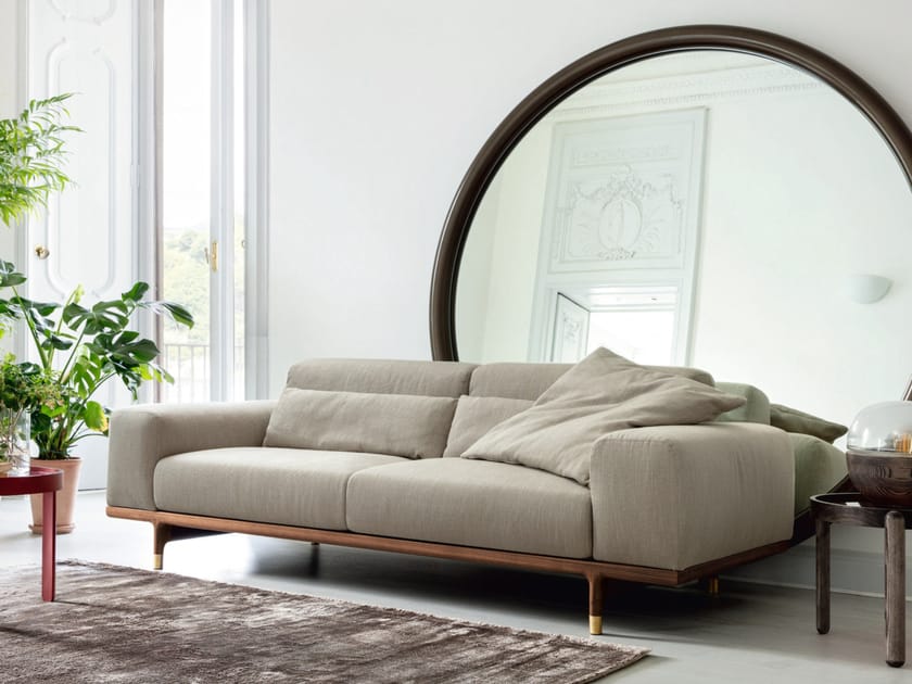 ARGO | 2 seater sofa 2 seater fabric sofa By Porada | design David Dolcini