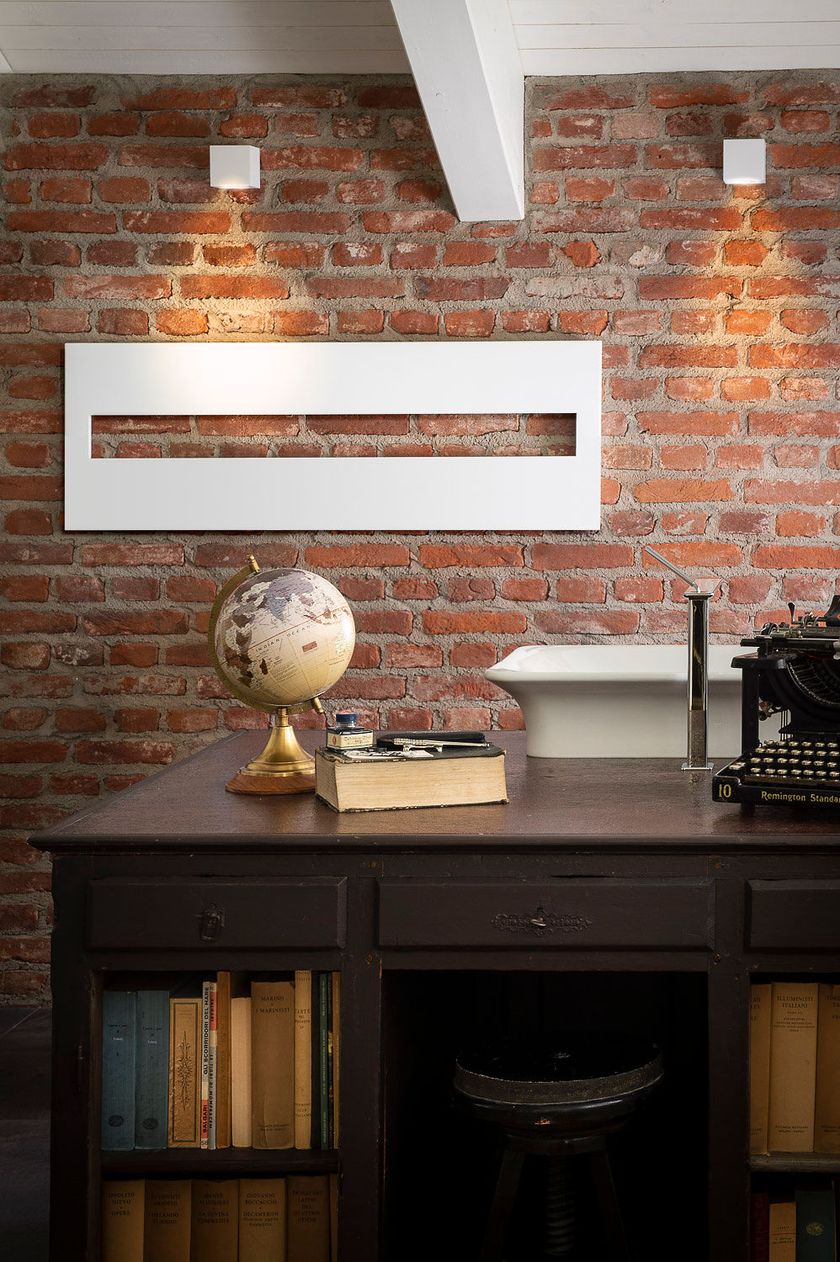 Wall-mounted steel decorative radiator ARGO By Cobrillo