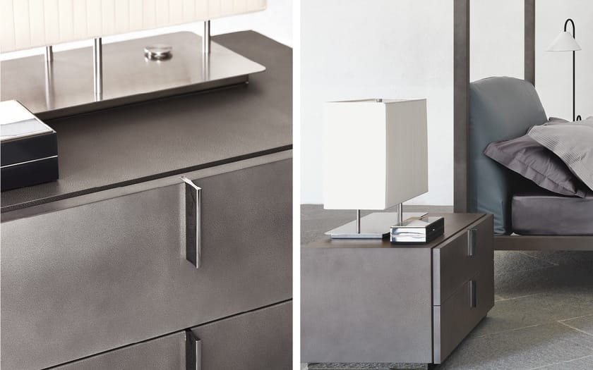 ARI | Bedside table By Flou design Mario Dell'Orto, Emanuela Garbin