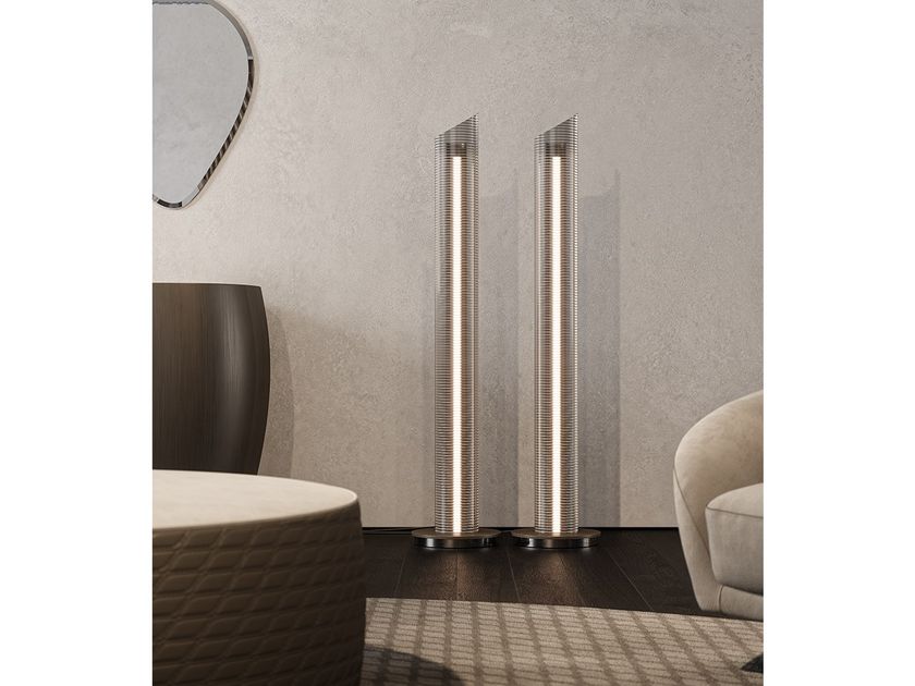 ARIA LED glass floor lamp By Reflex | design Marco Piva