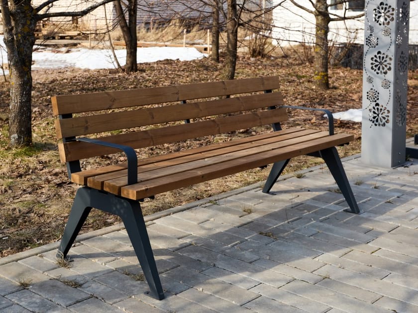 ARIA | Wooden Bench By Punto Design design Gibillero Design