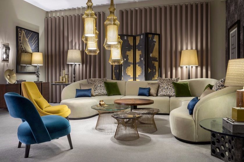 ARIANE pendant lamp By Hamilton Conte Paris