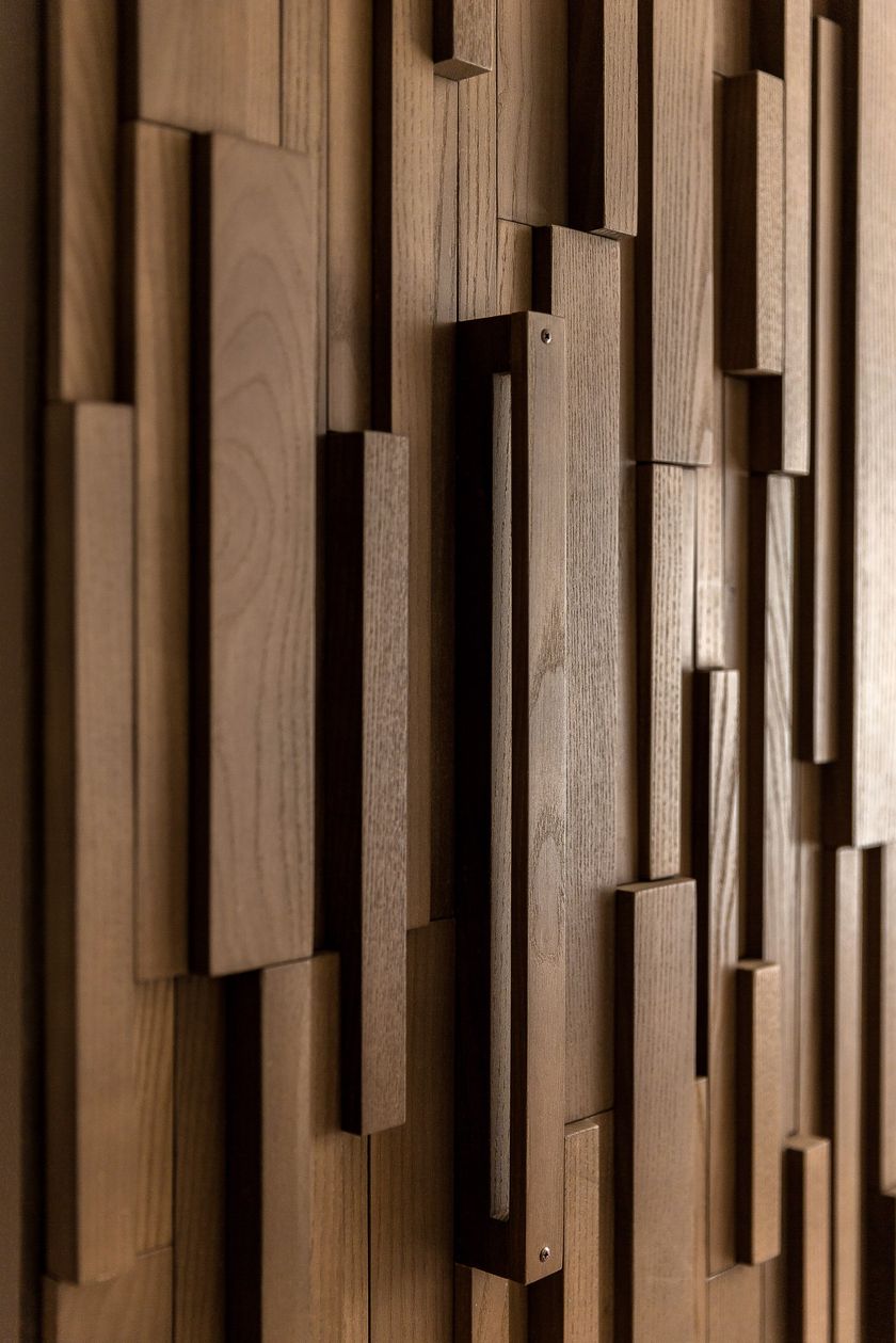 Modular wooden 3D Wall Cladding ARKANSAS By NEXT LEVEL DESIGN STUDIO