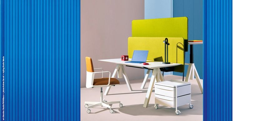 ARKI-TABLE ADJ DESK Scrivania ad altezza regolabile By Pedrali