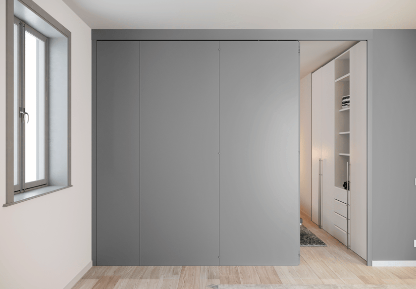 ARMONIC Cloison amovible pliante en bois By ANAUNIA