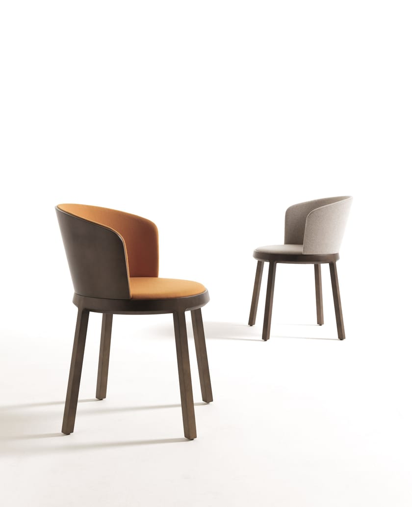 Sedia in tessuto ARO 691M Collezione Aro By Capdell design Carlos Tiscar