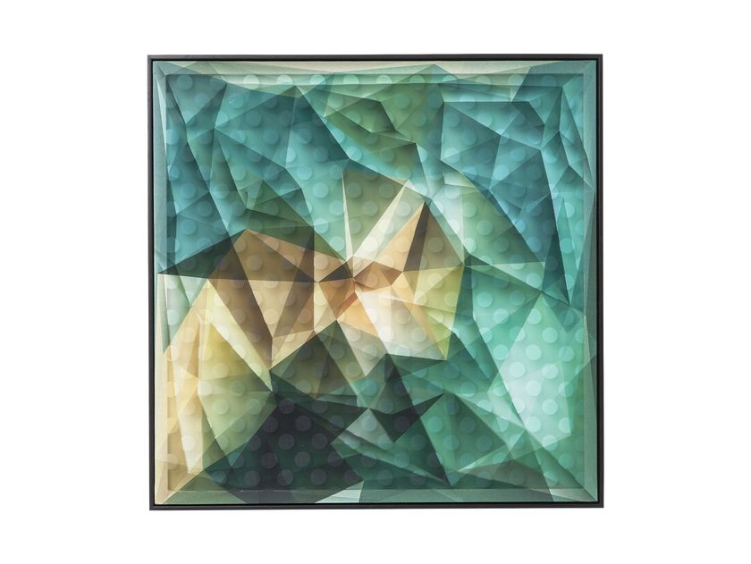 Print on paper ART 3D ABSTRACT BLUE By KARE Design