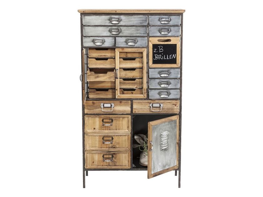 Wooden highboard with drawers ART FACTORY By KARE Design