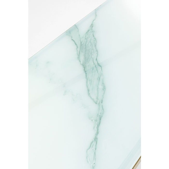 Rectangular steel console table ART MARBLE By KARE Design