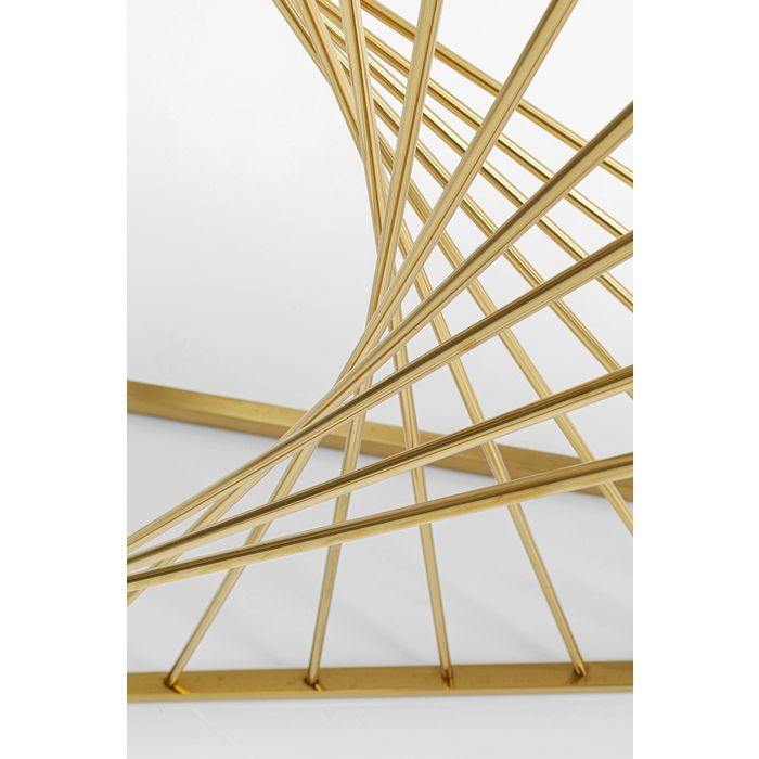 Rectangular steel console table ART MARBLE By KARE Design