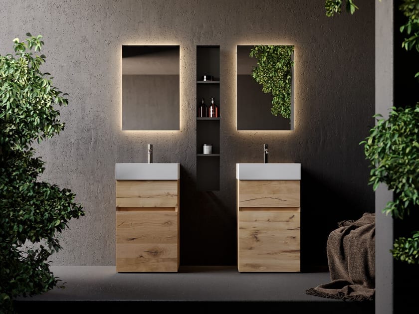 RUSTECH RT28 Vanity unit with drawers By ARTEBA