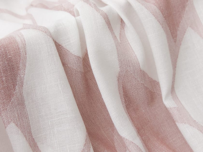 Polyester fabric with graphic pattern for curtains ARUBA By Equipo DRT