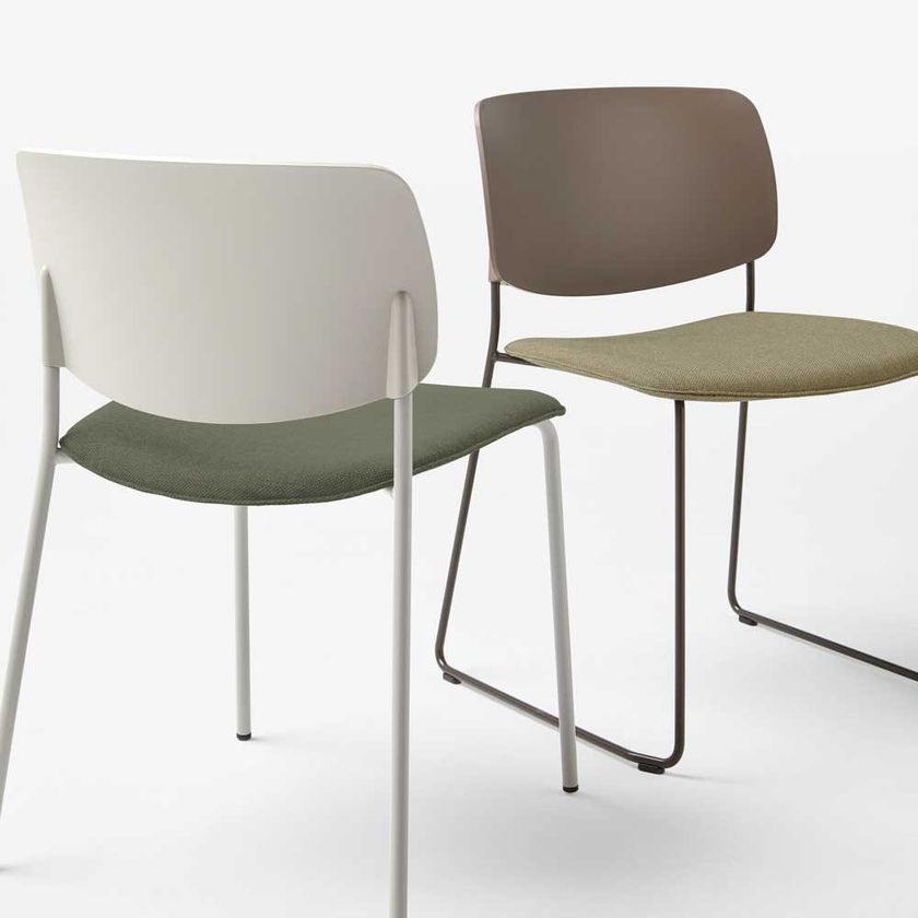 ARYN Stackable fabric chair By INCLASS | design Jonathan Prestwich