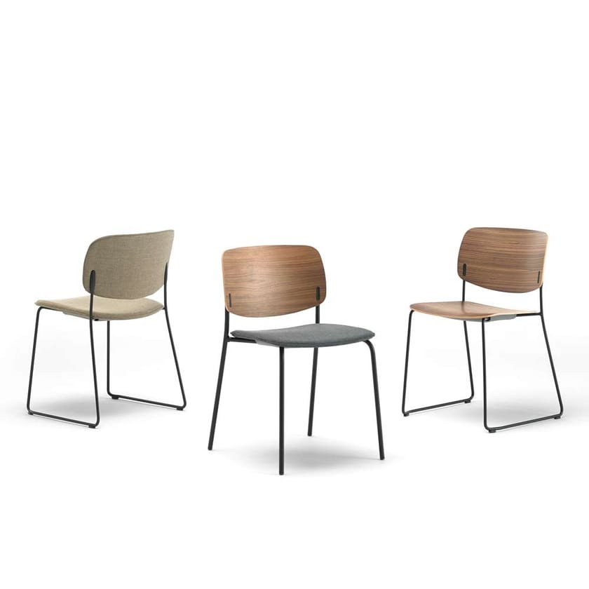 ARYN WOOD | Sled base chair By INCLASS design Jonathan Prestwich