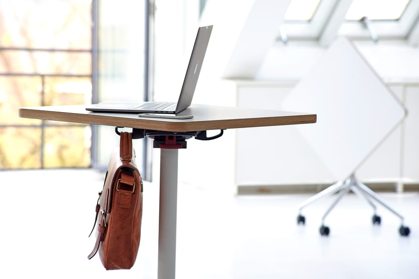 AS500 Drop-leaf wooden high table By Howe | design Andreas Störiko