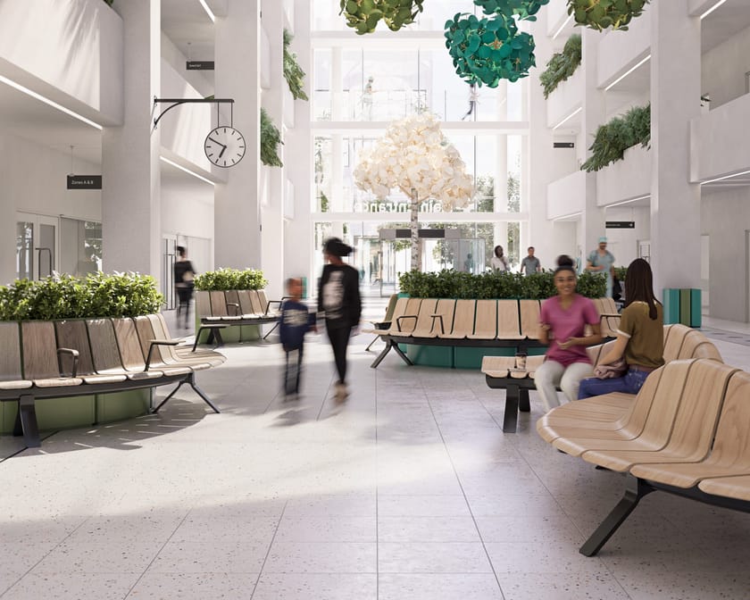 ASCENT BACK Modular multi-layer wood bench seating By Green Furniture ...