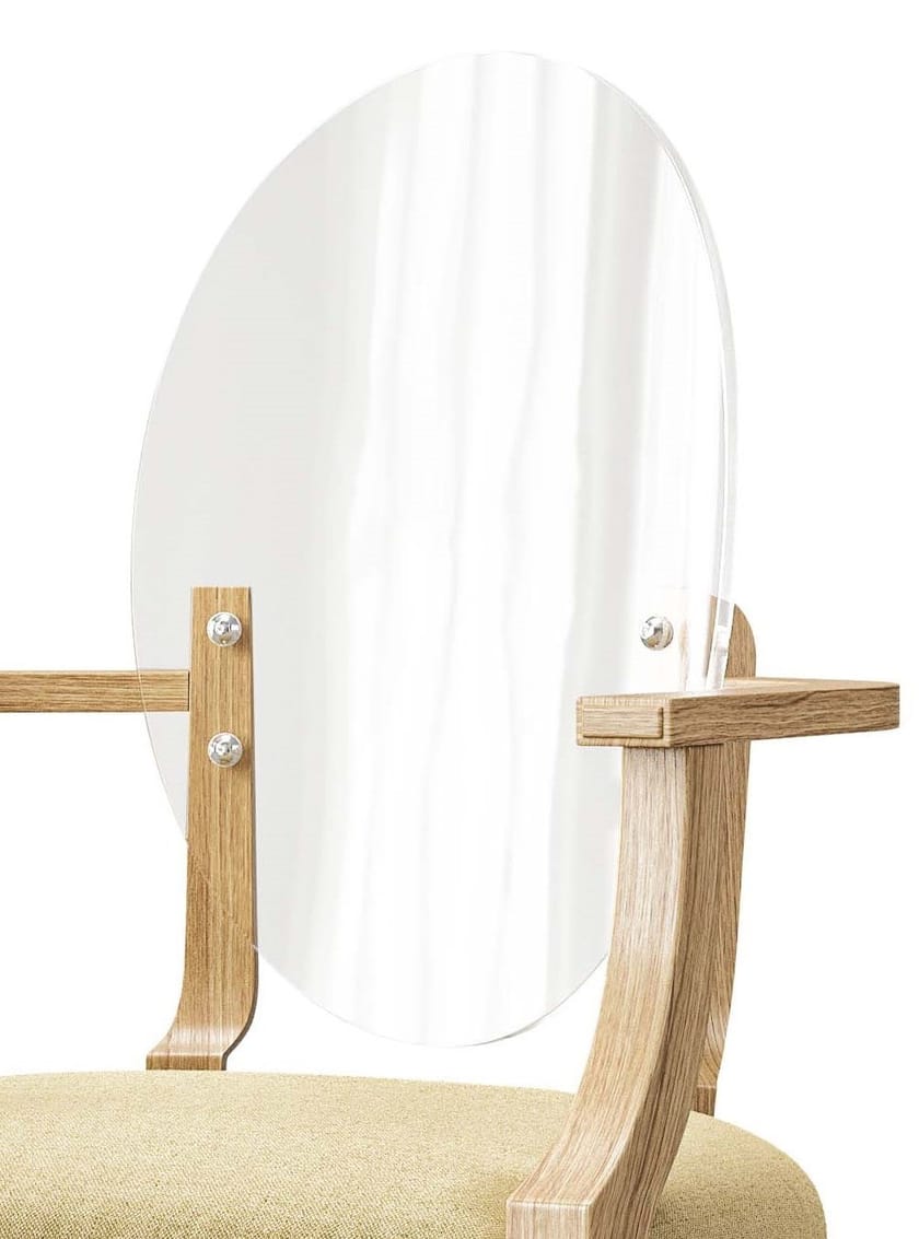 ASTREA | Sedia con braccioli By Jade + Amber design Nadia Aber