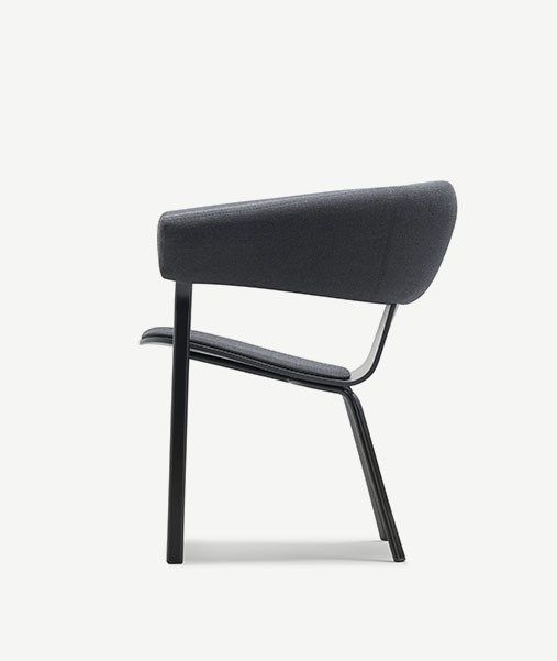 ATAL LOUNGE Fabric easy chair with armrests By Alki | design Form Us ...