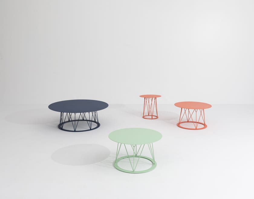 ATAMAN MESH | Coffee table Round HPL garden side table By Garda ...