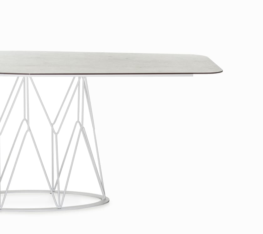 ATAMAN MESH Rectangular garden table By Garda Furniture | design AM Studio