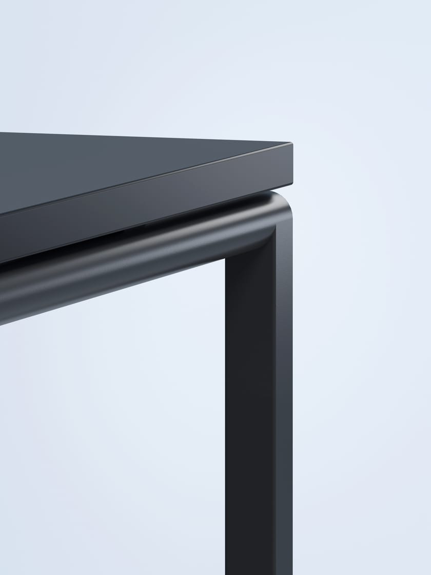 ATELIER High meeting table with castors By FANTONI