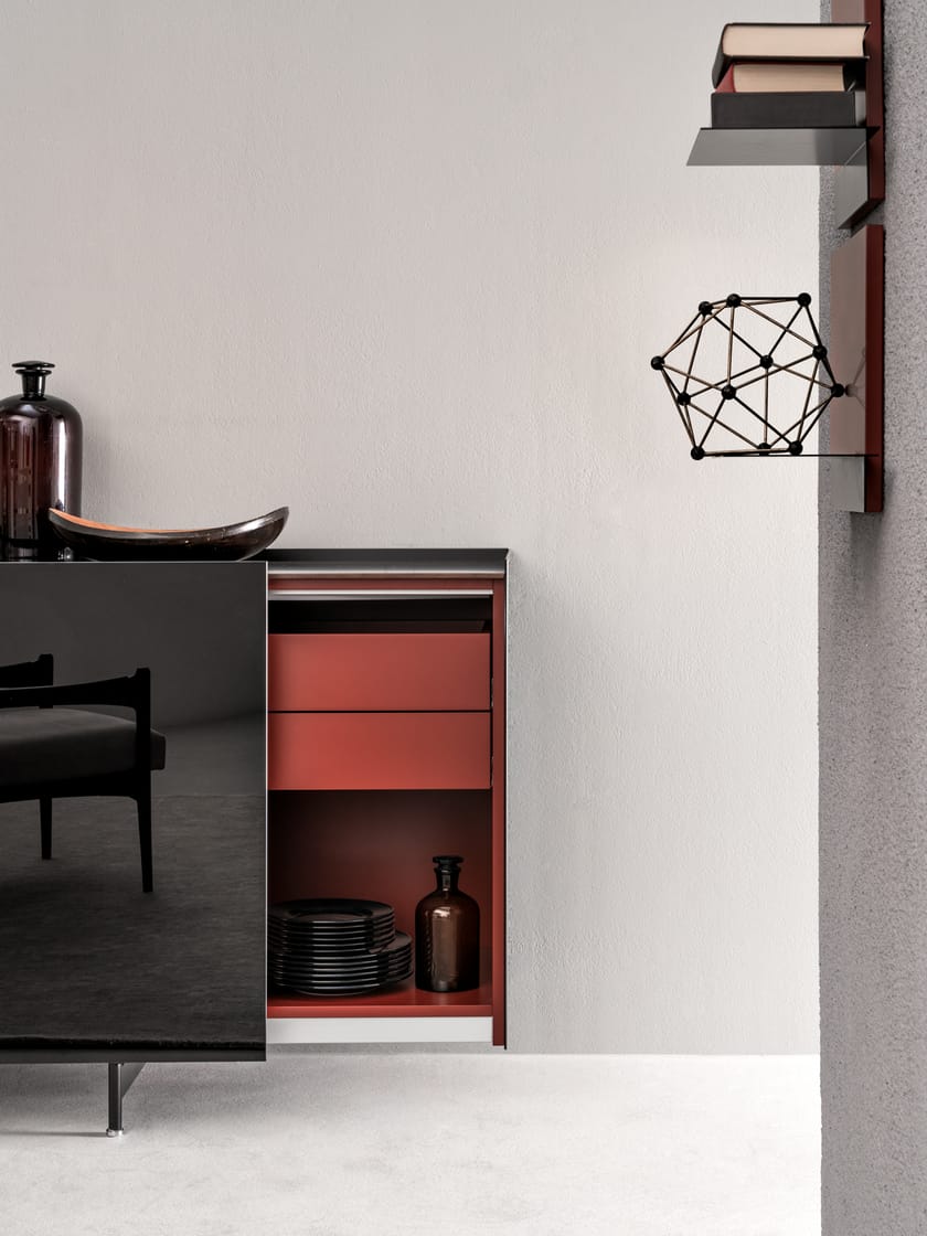 ATELIER | Wood and glass sideboard Atelier Collection By Capo d’Opera ...