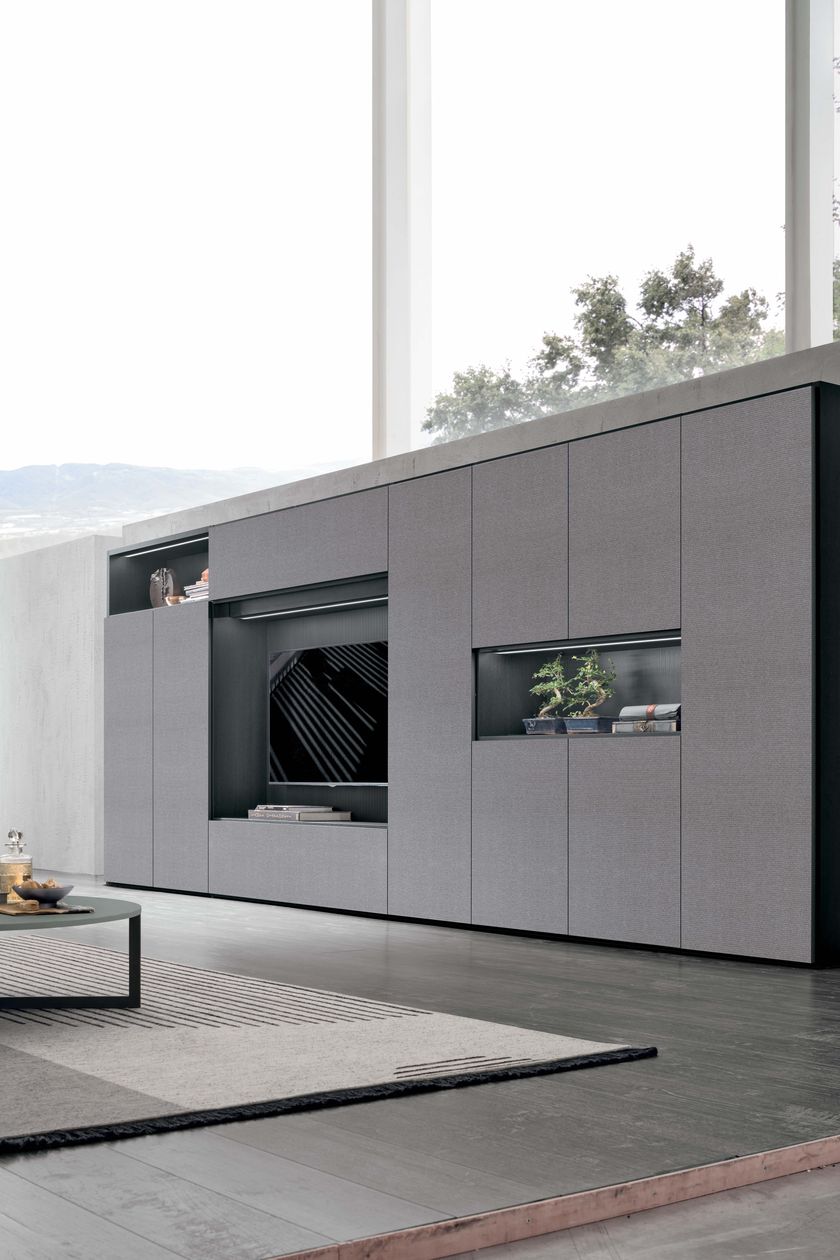 ATLANTE UNIT AT202 Storage wall By Tomasella