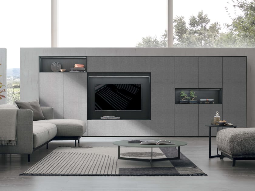 ATLANTE UNIT AT202 Storage wall By Tomasella