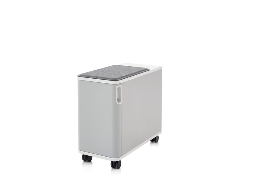 ATLAS STORAGE Office storage unit with hinged doors By Herman Miller ...