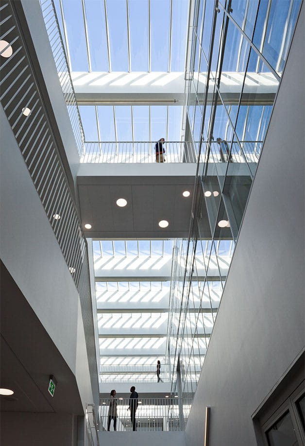 Glass and steel roof window ATRIUM LONGLIGHT/RIDGELIGHT By Velux ...
