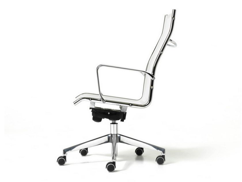 AUCKLAND Mesh executive chair with 5-spoke base By Diemme