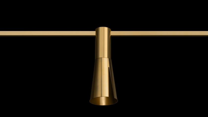 Brass Track-Light AUROOM X By Centrsvet design Dima Loginoff