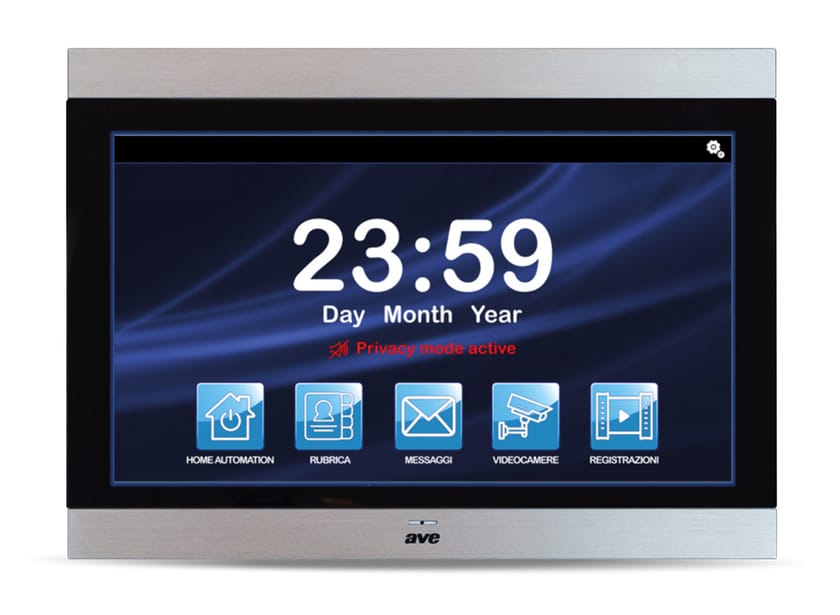 Intercomunicador e vídeo-porteiro AVE DOMINA By AVE