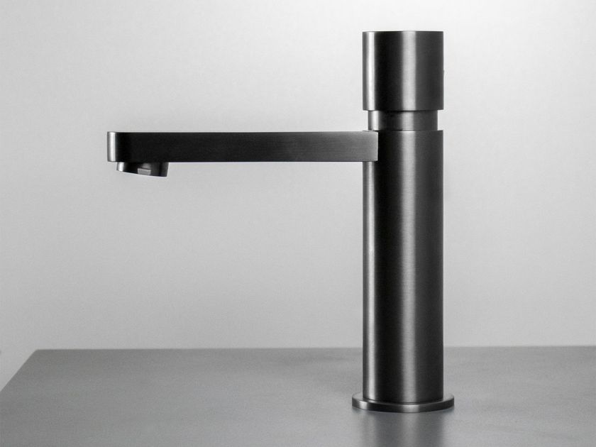 Countertop stainless steel washbasin mixer AXIS 0361119X By Super Inox ...