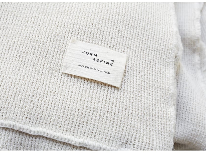 AYMARA Alpaca lap robe with graphic pattern By Form & Refine | design ...