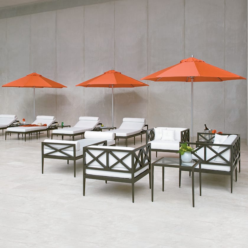 AZIMUTH CROSS | Side table By JANUS et Cie design Michael Vanderbyl