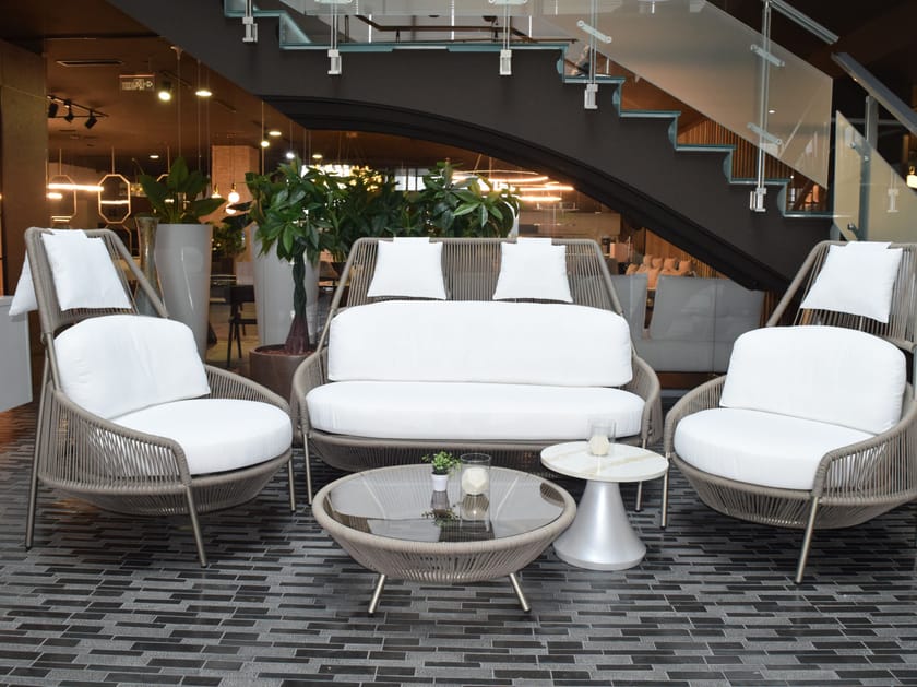 REIMS Round marble coffee table By Able